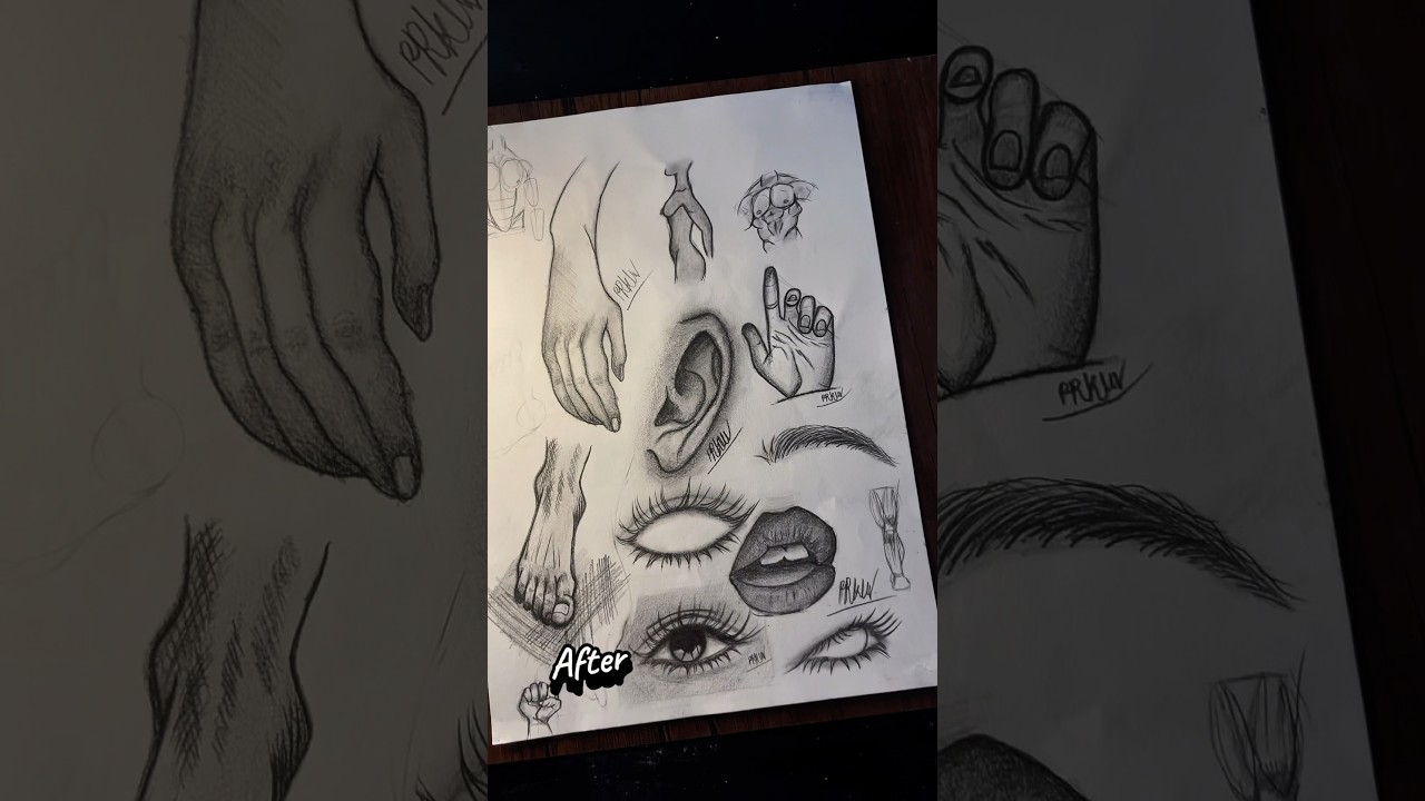 How to draw a full body easily | Easy pencil drawing | Full body drawing tutorial