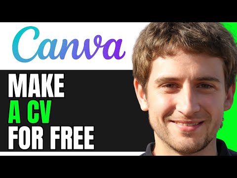 How To Make CV/Resume In Canva For Free (Step By Step)