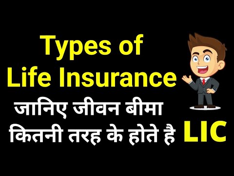 Types of Life Insurance plans in Hindi | Different types of Insurance Policy in India