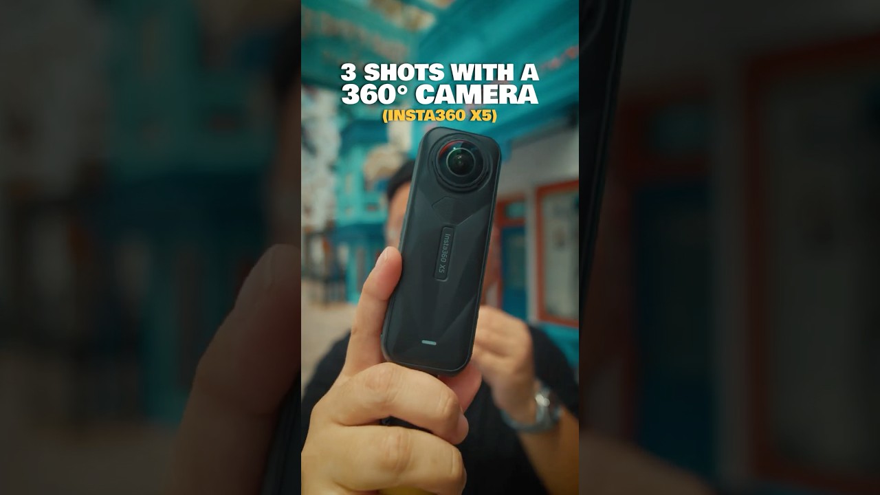 3 Easy Shots You Can Do With a 360 Camera!