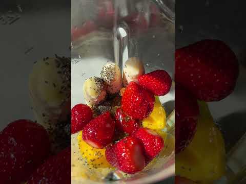 smoothie 🍓🍋🍌 🥰🥰🥰 #shortvideo #shorts #smoothie #healthy