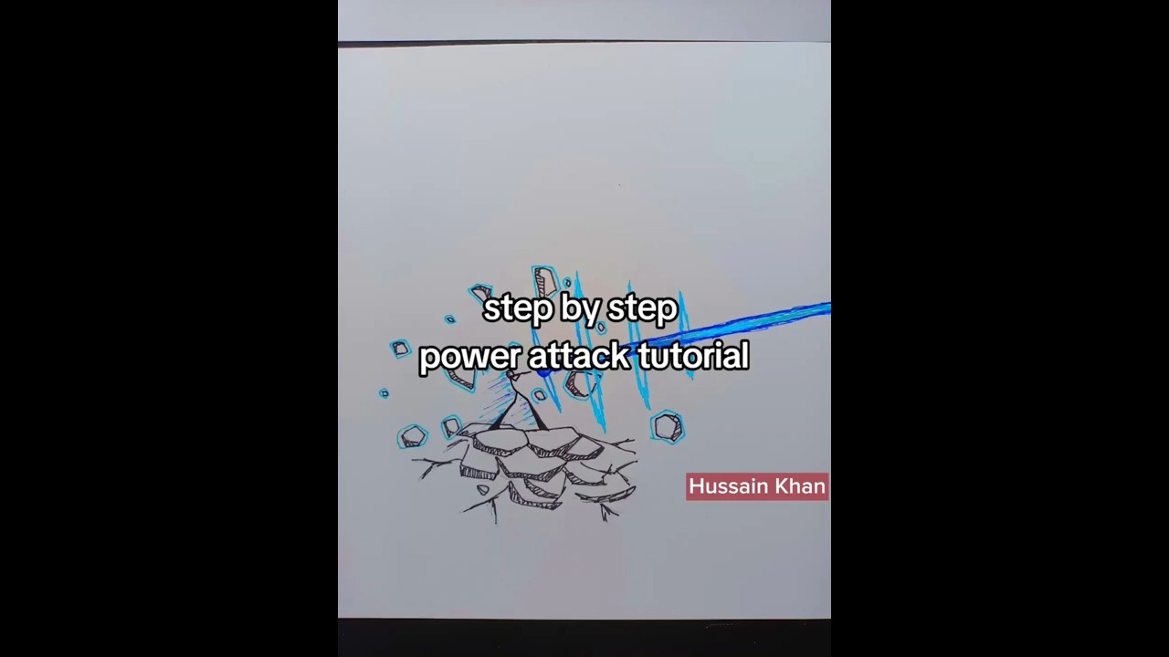 Power attack tutorial 😱 Stickman #drawmaster