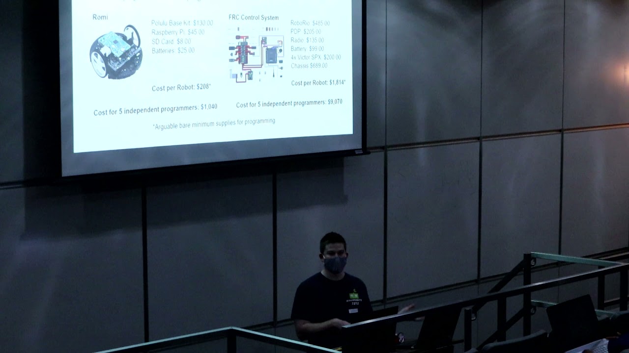 Programming with the Romi by Michael Lee, FRC 7272