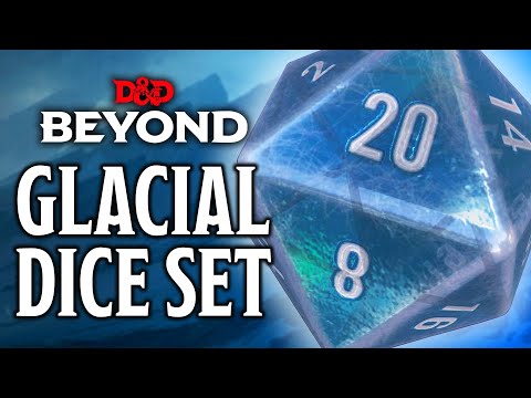 Glacial Dice Set | D&D Beyond