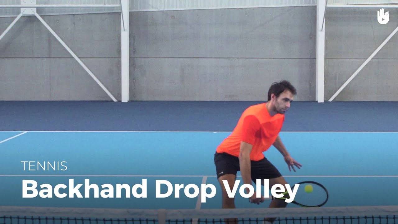 How to Hit a Backhand Drop Volley - How to Play Tennis | Sikana