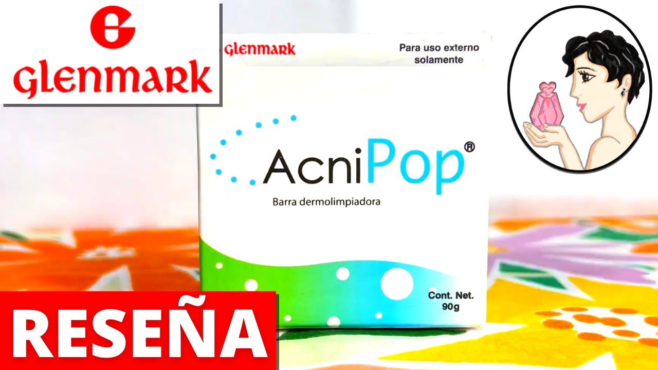 🧼Glenmark ACNIPOP Barra Dermolimpiadora [Piel Grasa & Mixta]✅El Mejor JABÓN en Barra para ACNÉ