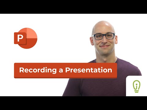 How to Record a Presentation in PowerPoint