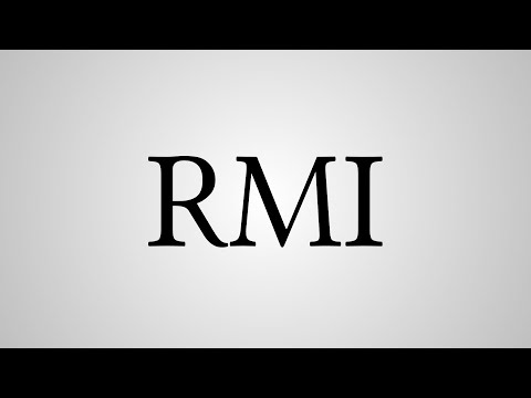 What Does "RMI" Stand For?