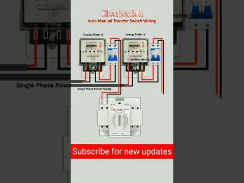 Automanual transfer switch #electrical #electro #shorts #short #shortvideo #shortsfeed #shortsvideo