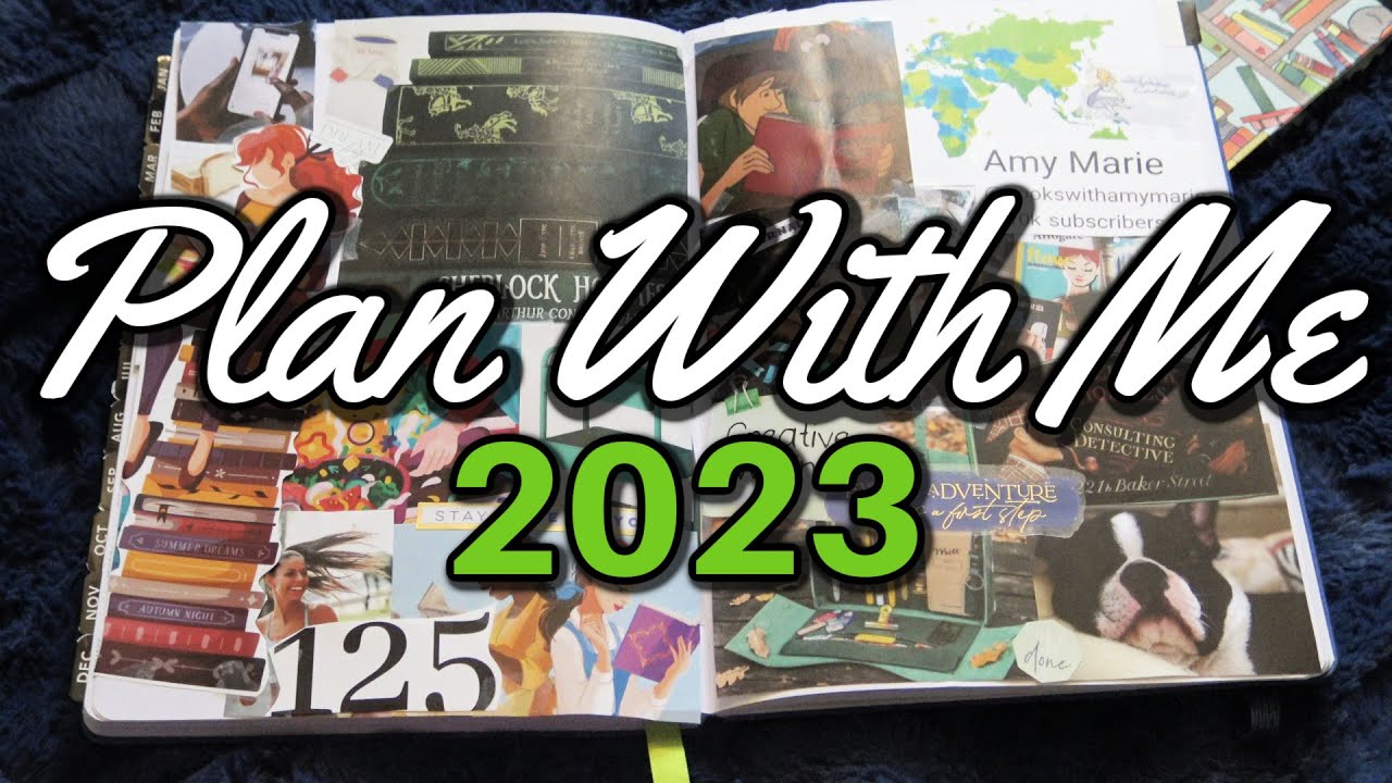 Reading & Writing Vision Board 2023/ Plan With Me: Creative Vision Board