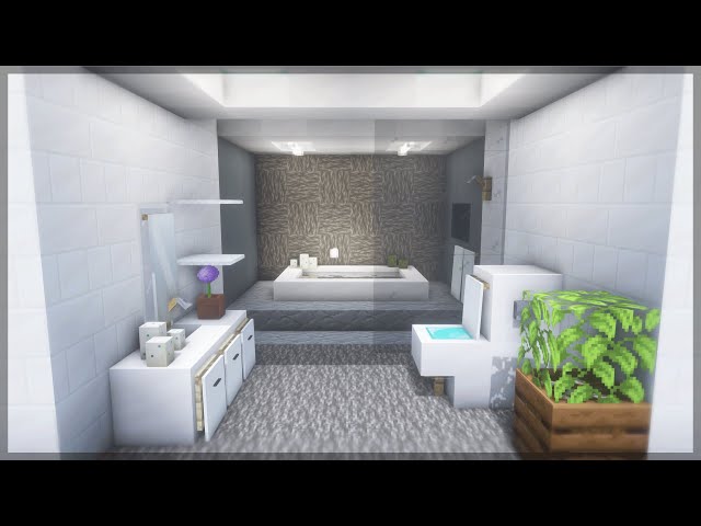 7 best Minecraft bathroom designs