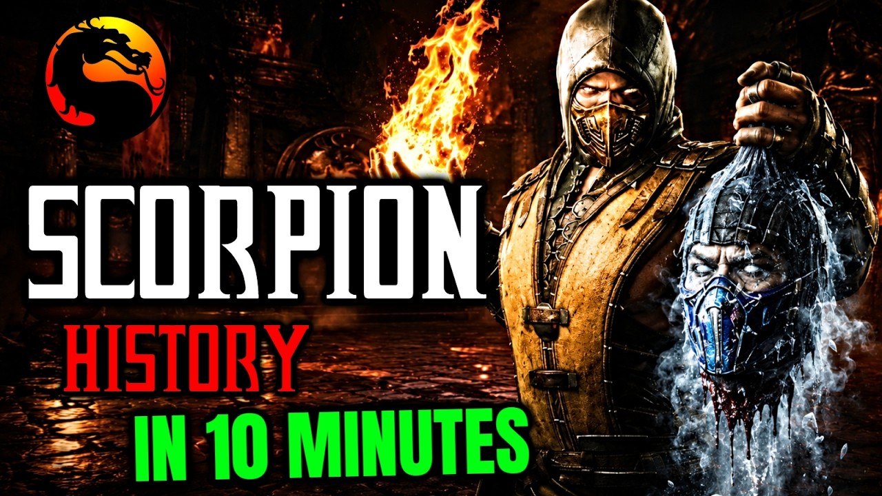 Most Tragic History of Scorpion in Mortal Kombat (Explained in 10 Minutes)