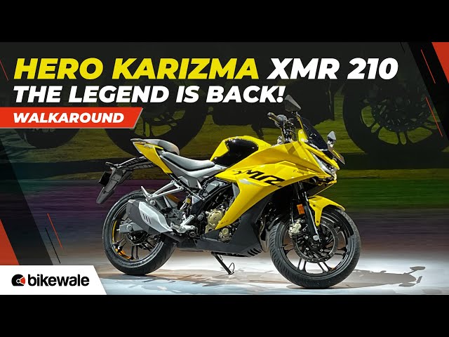 Hero Karizma XMR 210 Walkaround | First Impressions | THE LEGEND IS ...