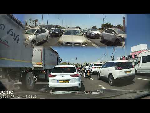 שיעור נהיגה: עם נהיגה כזו, ישראל לא צריכה מחבלים