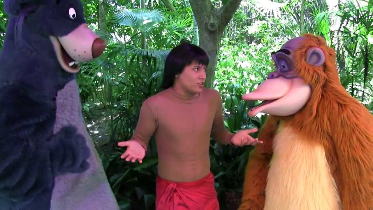 MyDisneyFix | Mowgli from The Jungle Book meets guests at Disney's ...