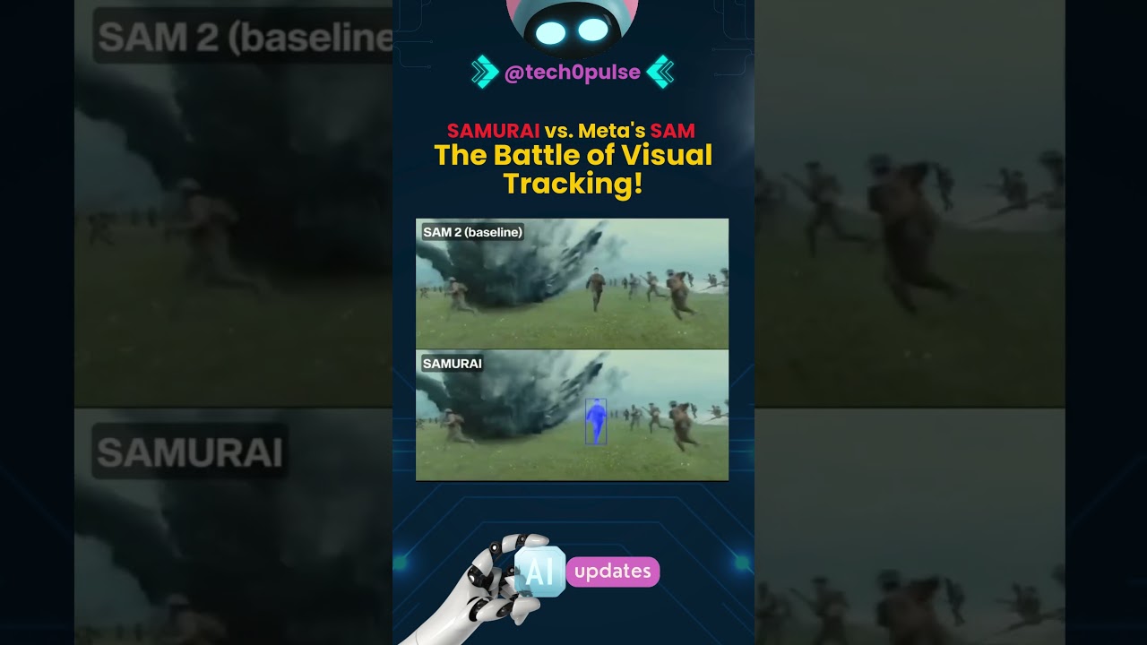 SAMURAI vs. Meta's SAM 2: Who Wins the Visual Tracking Race?