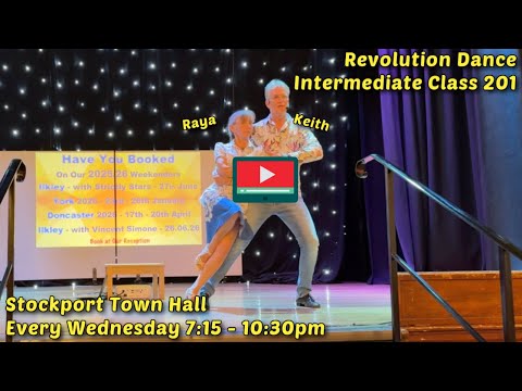 Learn to dance Int Modern Jive Class Keith & Raya Pivoting Baskets, Leans Armography our 201st Video