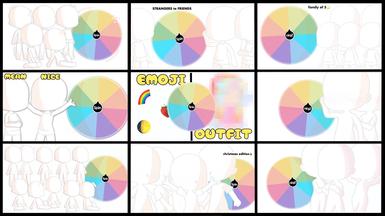 ​@melqii Compilation | 10+ Spin the Wheel Oc Challenge Videos | [Gacha Club] | 40+ Minute Recap ⭐️