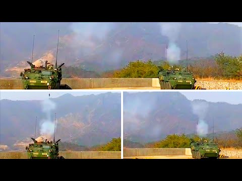 Watch Soldiers Fire off 120mm Bombs from Stryker Mortar Carrier!