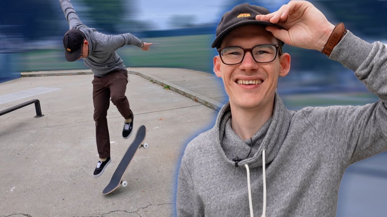 BEGINNER VS THE BASIC SKATEBOARD TRICKS