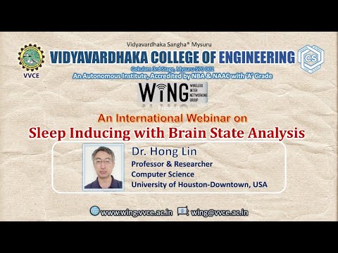 Sleep Inducing with Brain State Analysis by Dr. Hong Lin CSE University of Houston-Downtown USA