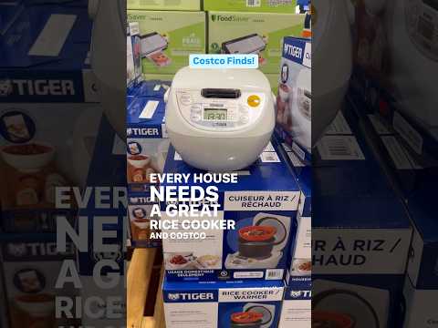 Tiger Rice Cooker at Costco! #ricecooker #steamedrice #ricesteamer #costco #costcofinds