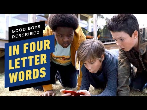 Describing Good Boys... In Four-Letter Words