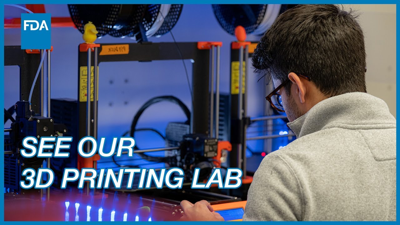Inside the Additive Manufacturing for Medical Products Lab | Researching FDA