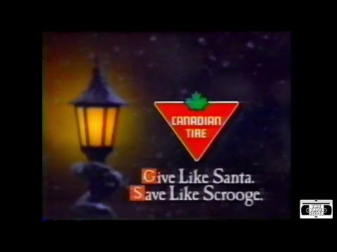 Canadian Tire Weekly Christmas Flyers Commercial - 1993