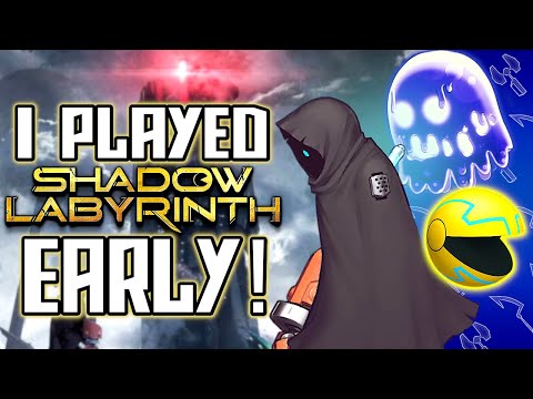 I PLAYED THE NEW, DARK & WEIRD PAC-MAN GAME EARLY! - Shadow Labyrinth NEW Demo/Preview Impressions!