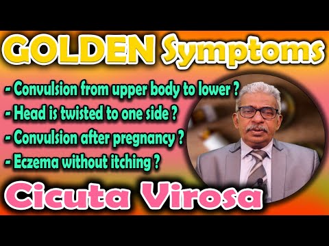 Golden Symptoms of Cicuta Virosa - Dr P.S. Tiwari