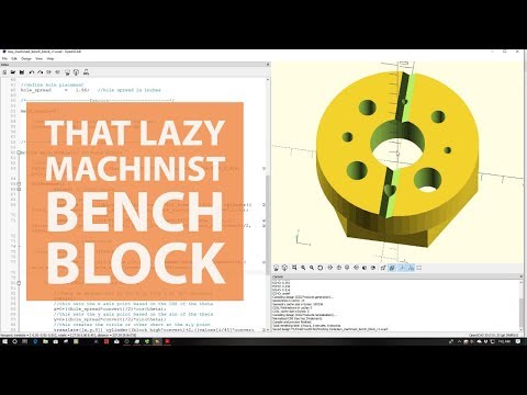 That Lazy Machinist Bench Block! by DIY3DTech - Thingiverse