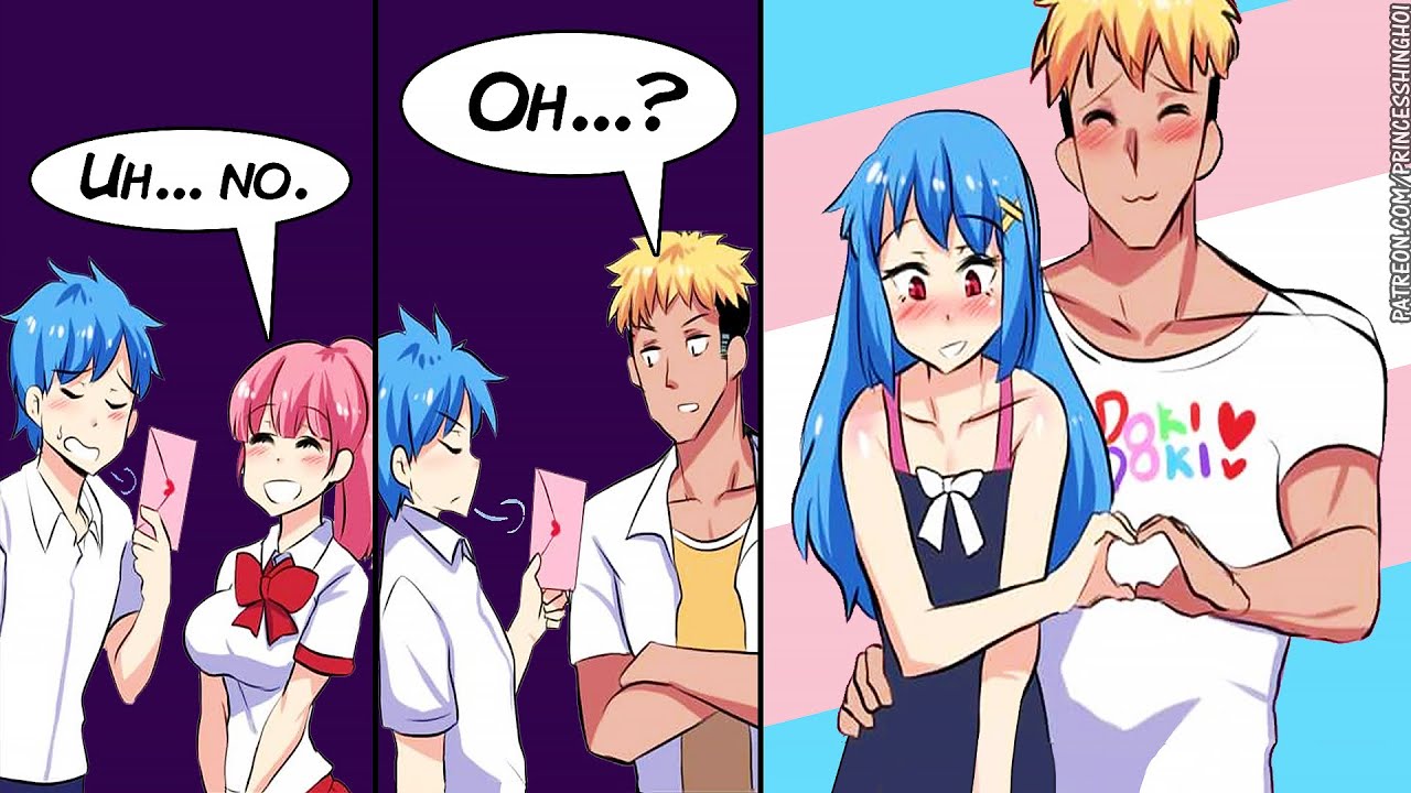 when He, when She 🥺 | 🌈 r/Traa