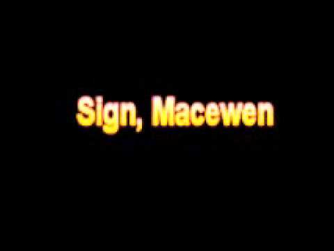 What Is The Definition Of Sign, Macewen Medical School Terminology Dictionary