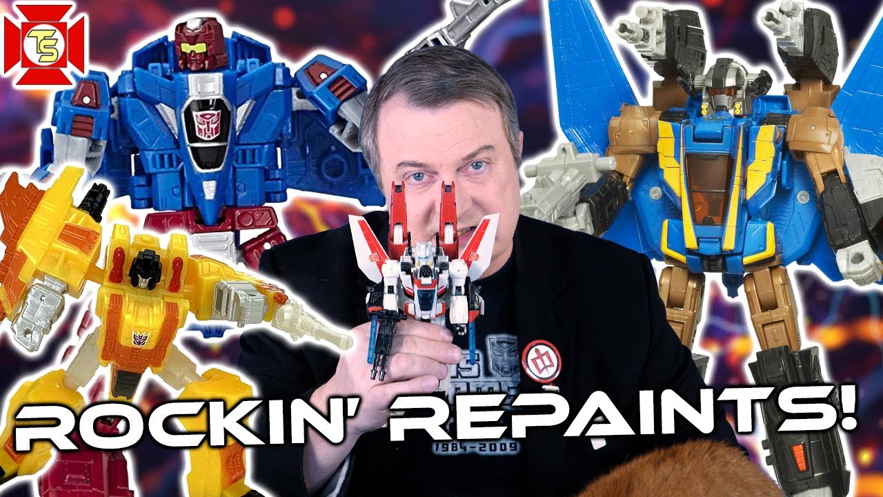 5 TRANSFORMERS Rockin’ Repaints (Not Breaking the Mold)