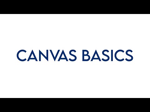 Canvas Basics