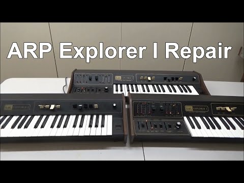 Triple ARP Explorer I Synthesizer Repair – Synthchaser #157 – Synthchaser