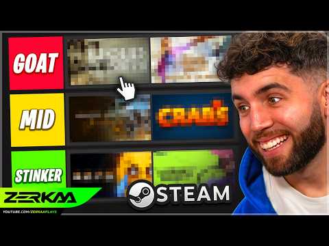 I Played 5 Random Steam Games And Ranked Them... (2025)