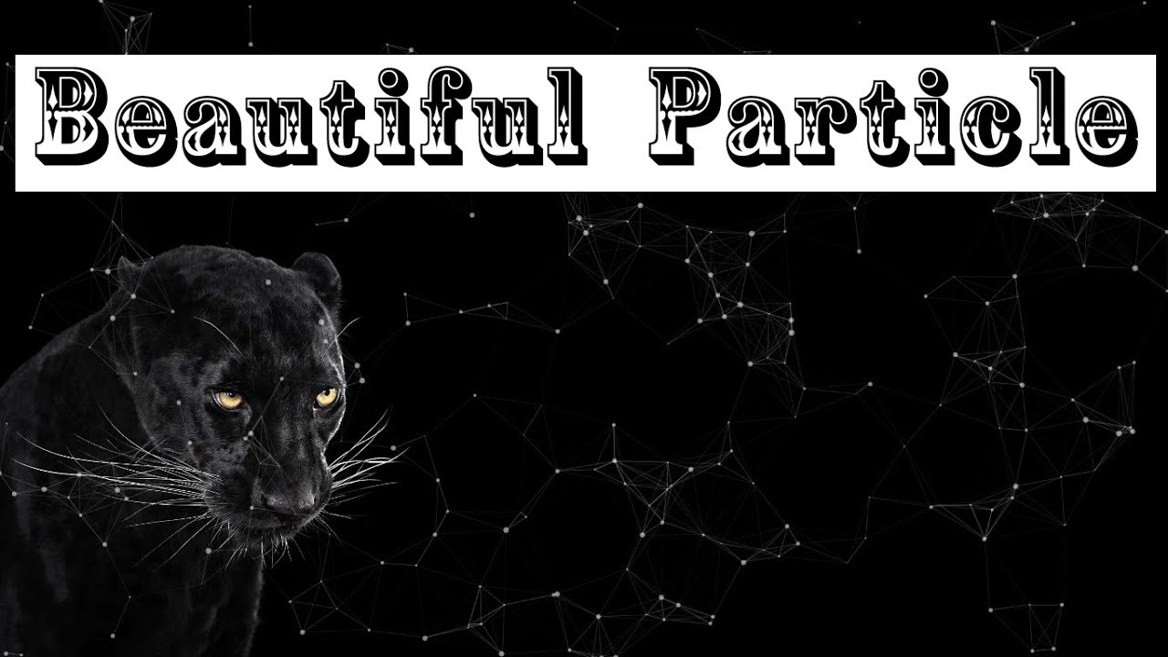 How to Use Particles JS Particle js Effect JavaScript Animated Background