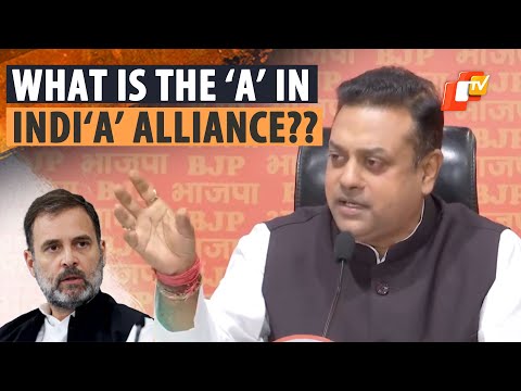 BJP MP Sambit Patra Roasts Rahul Gandhi Over His Confusion On Full Form Of INDIA Alliance