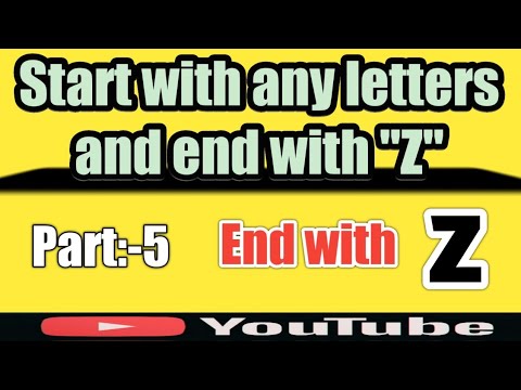 end me z words meaning, start with any letter and end with "z" part:-5 #rajshivam_study_point..