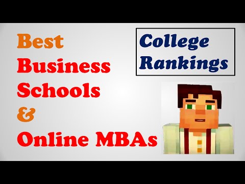Best MBA programs, Online MBA rankings, Top MBA programs, Top online MBA programs