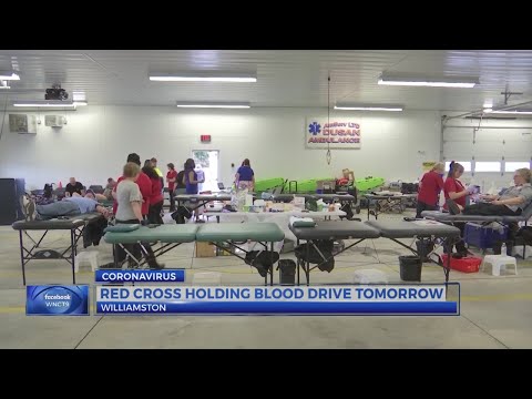 Red Cross holding blood drive tomorrow