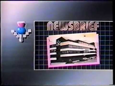 Scottish Television - STV - Continuity - Newsbrief - 1985