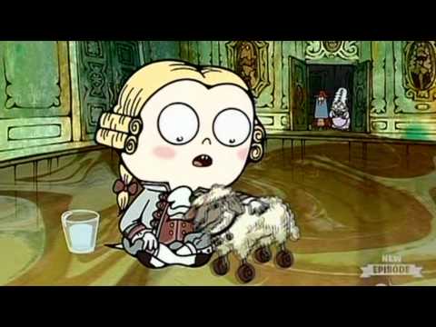 Flapjack Plays With His Lamb