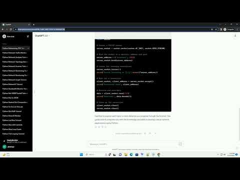 python networking programming pdf