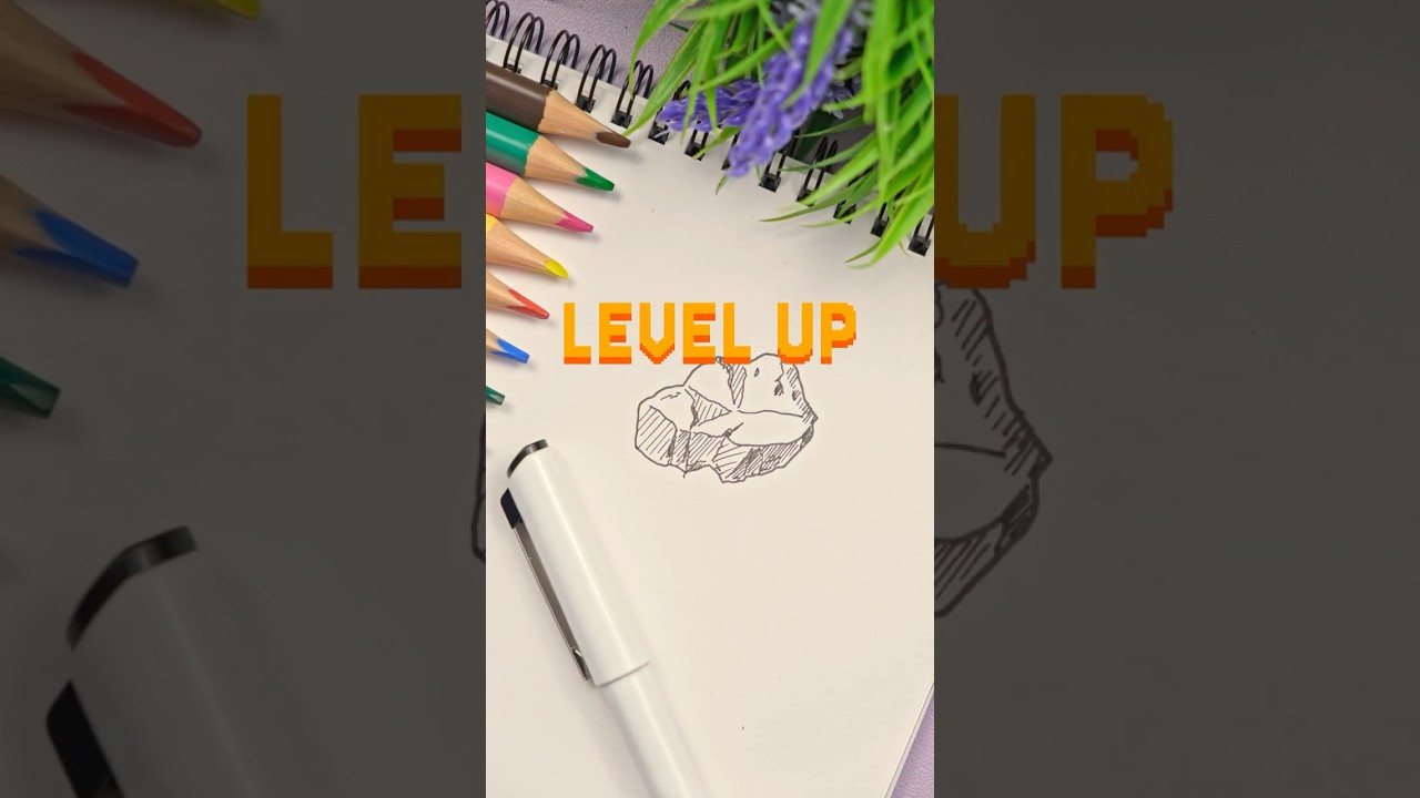Level Up Your ROCK DRAWINGS #art #drawingtutorial #howtodraw #drawing #tutorial #pencildrawing