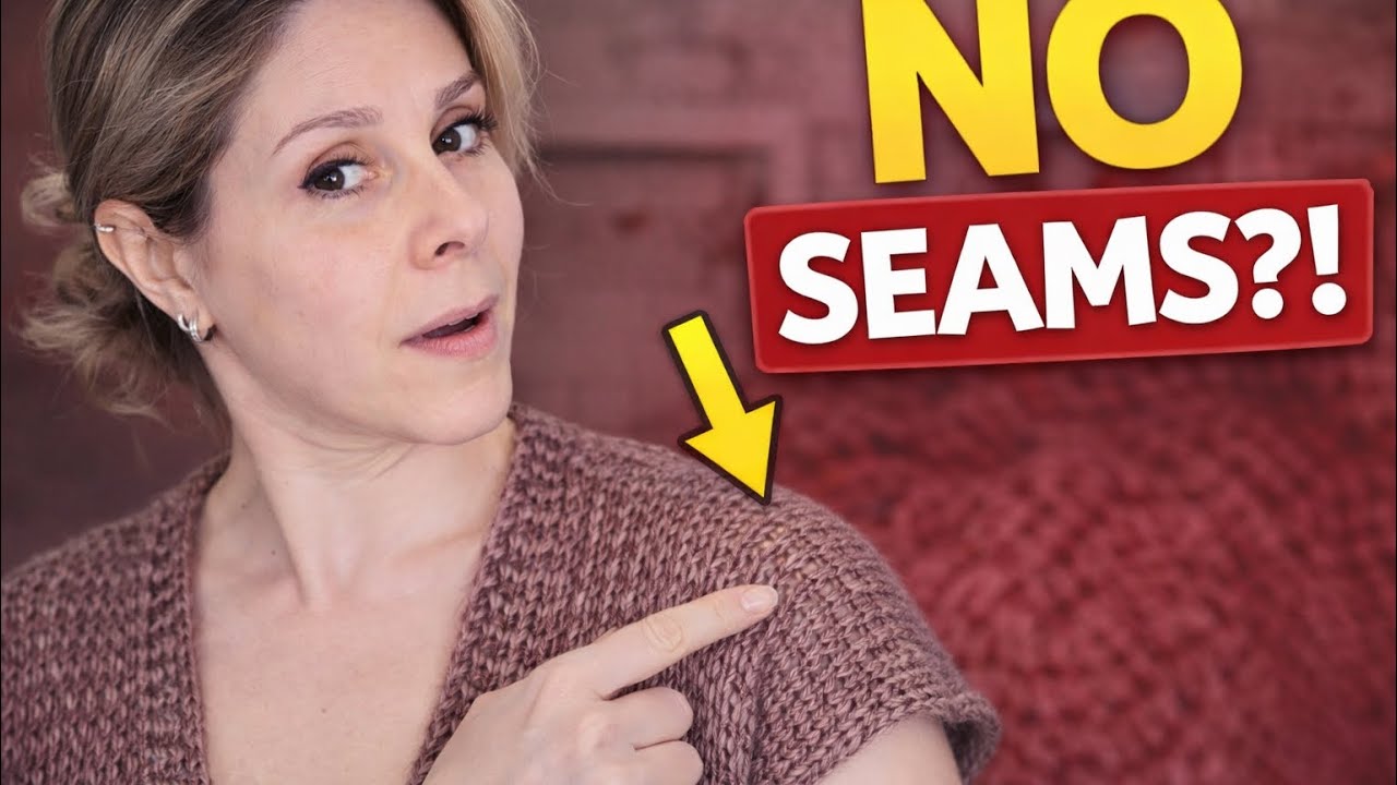 You Won’t Believe How Easy This Seamless Vest Is 😍 (Beginner Condo Knitting Pattern)