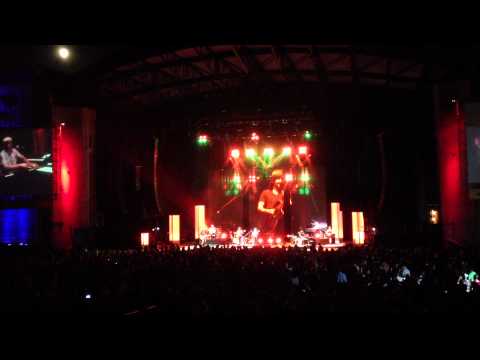 Jason Mraz LIve Tour is a 4 Letter Word Jones Beach, NY 9/1/12 Living in the moment