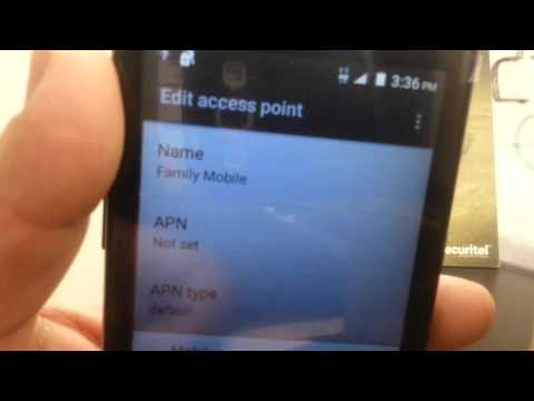 2018 Family Mobile 4G LTE APN Settings for Internet & MMS / 2018